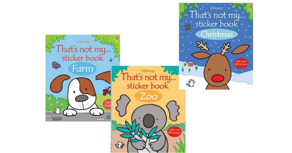 That's Not My... Sticker Books £3.74 @ WHSmith