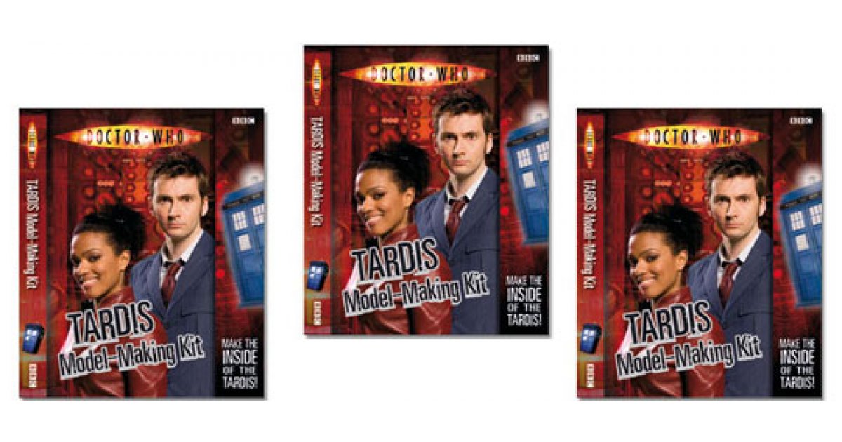 Doctor Who Tardis Model Making Kit £1.99 @ The Book People