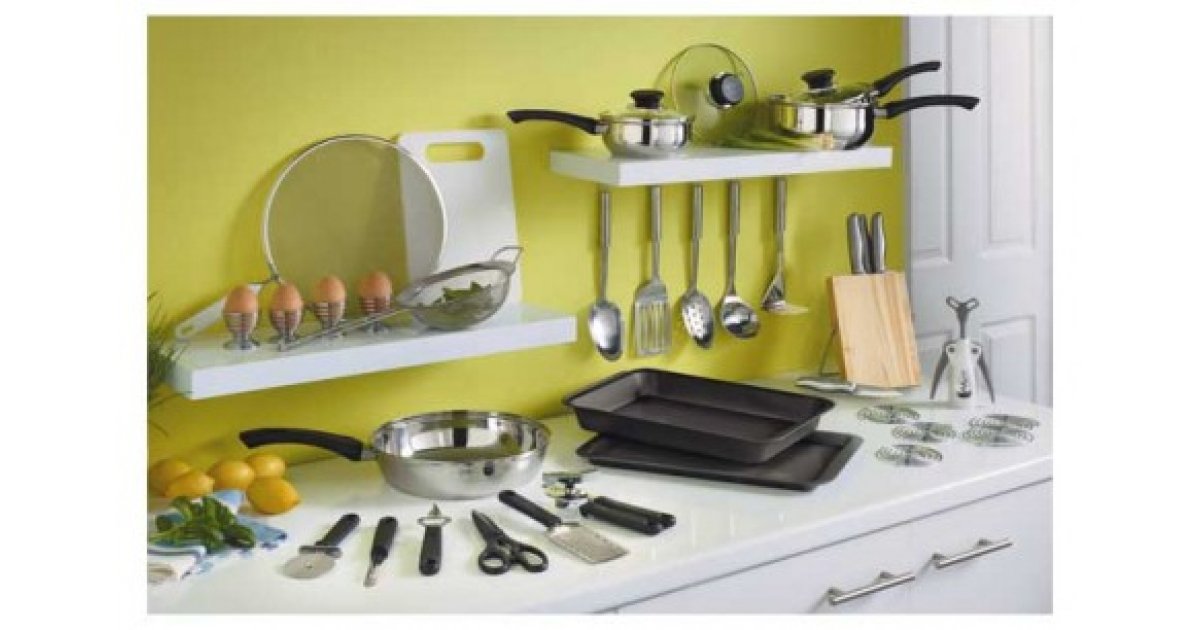 Cookworks Stainless Steel Kitchen Set £17.99 @ Argos