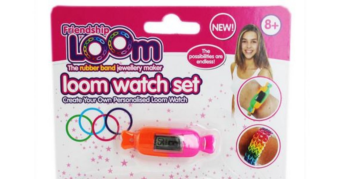 Friendship Loom Watch Set £2.99 Delivered @ The Works