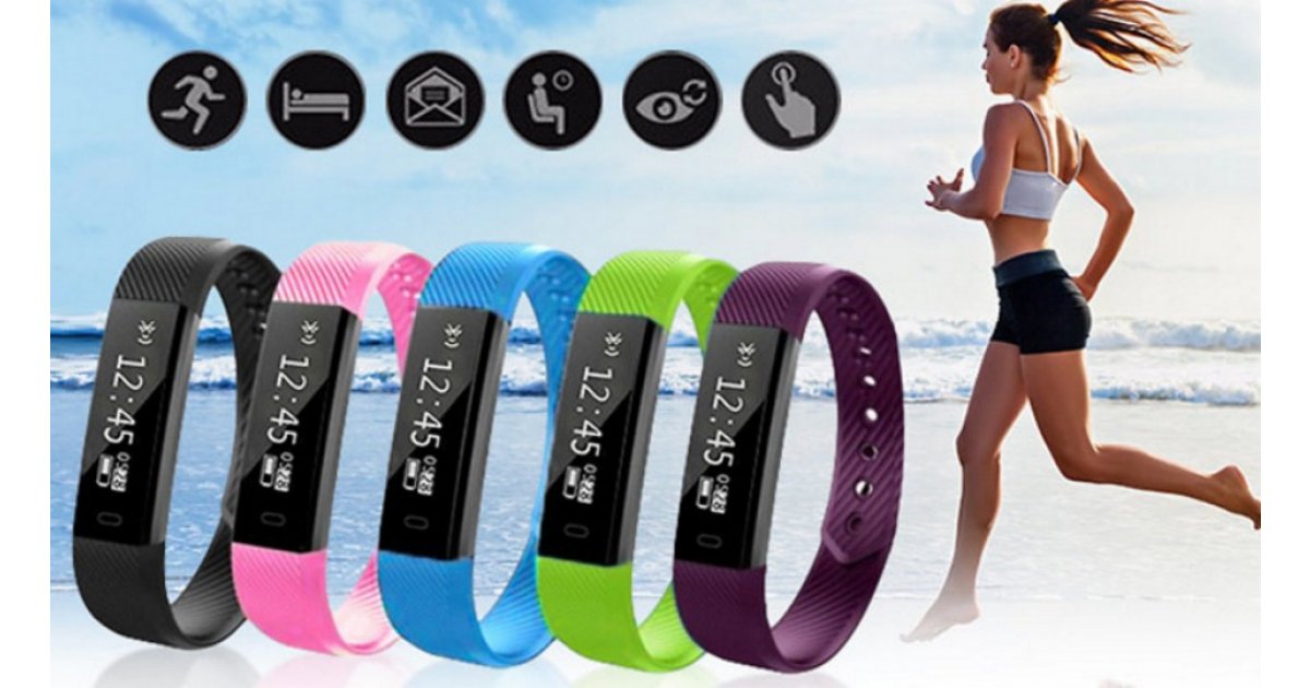 14-in-1 Elite Fitness Tracker Bracelet £12 (was £119.99) @ Go Groopie