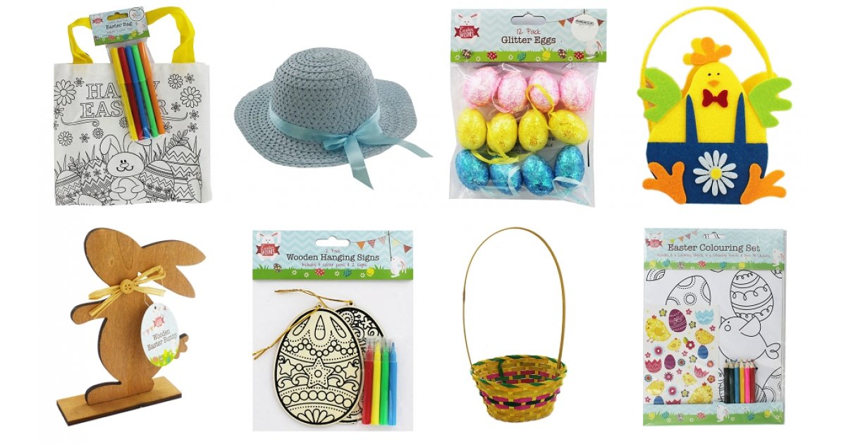 Easter Crafts From £1 @ The Works