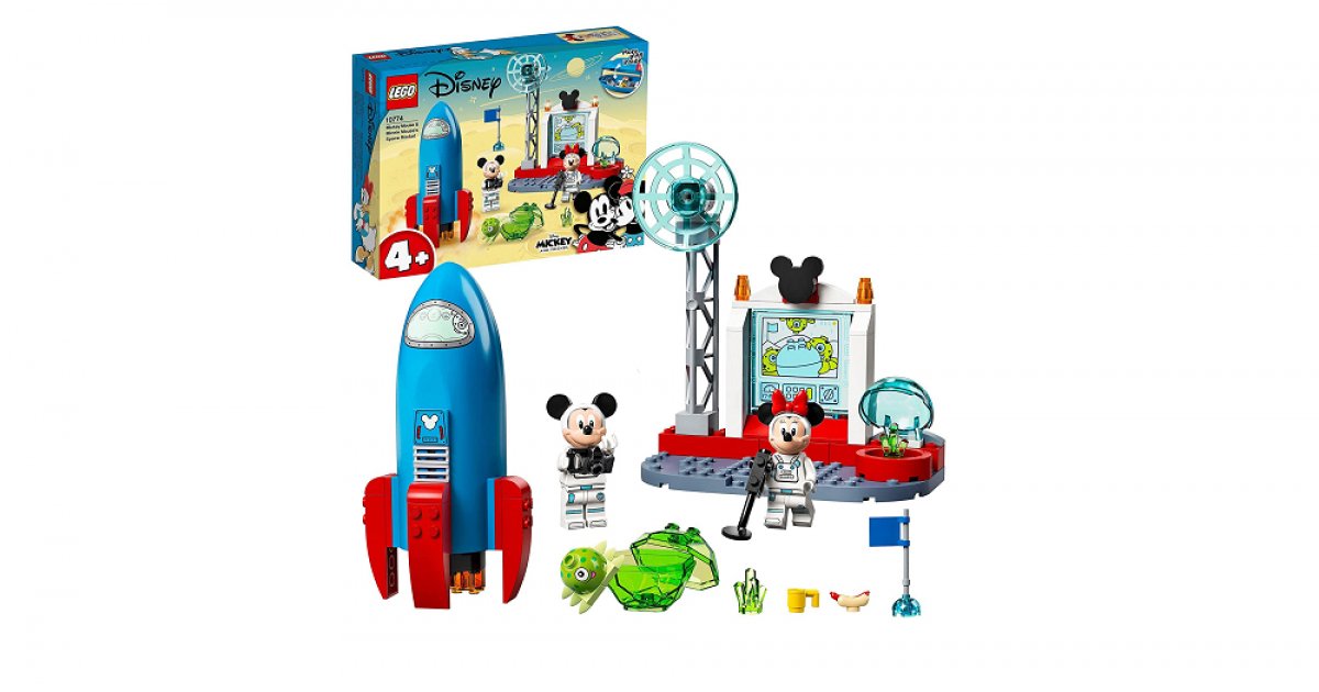 LEGO Disney Mickey Mouse And Friends Minnie Mouse’s Space Rocket £13 ...