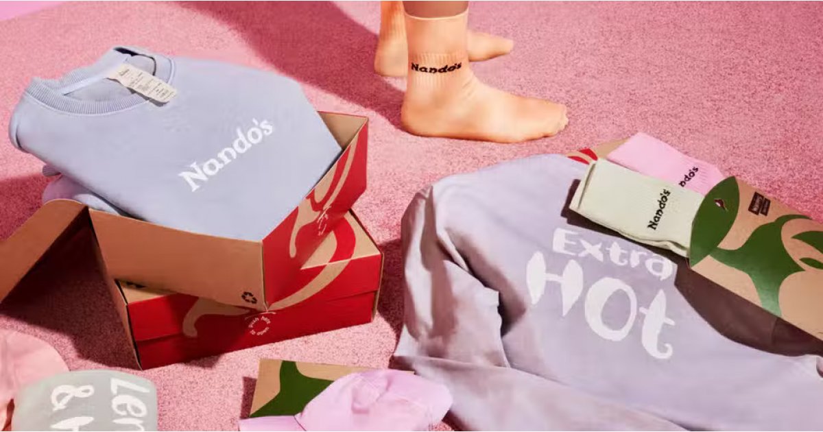 Nando's Have Launched Their Own Colour-Changing Clothing Collection!