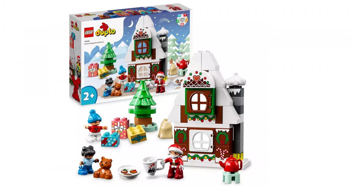 LEGO DUPLO Santa's Gingerbread House £18.75 @ Argos
