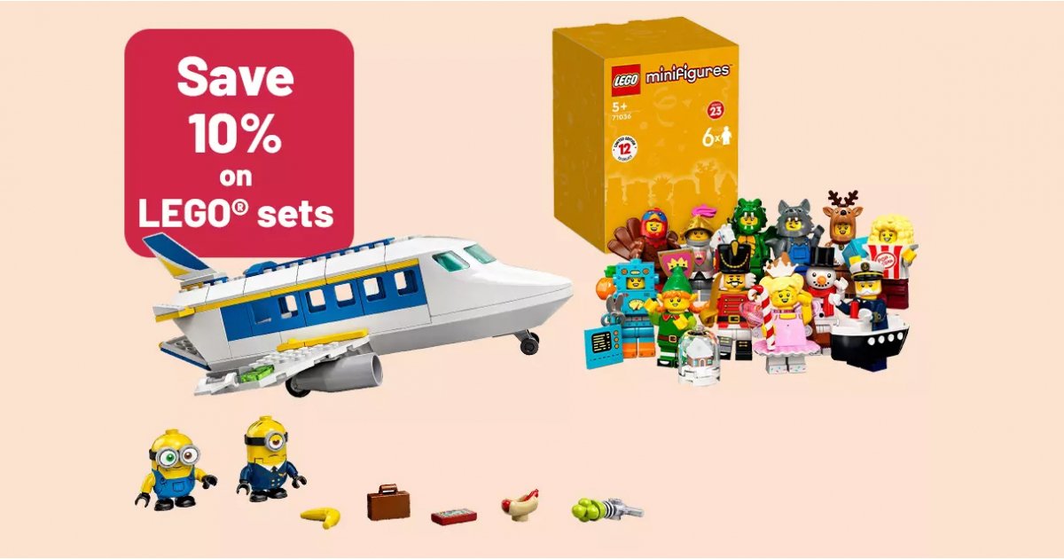 Extra 10% Off LEGO Including Sale With Code @ Argos
