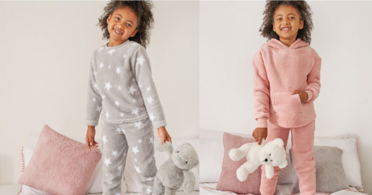 Kids Fleece Pyjamas From £8 @ Online Home Shop