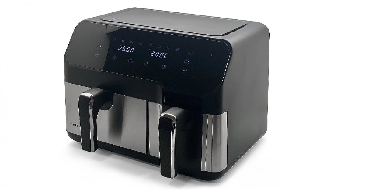 Cook's Essentials Dual Air Fryer 7.7l £149.95 Delivered @ QVC