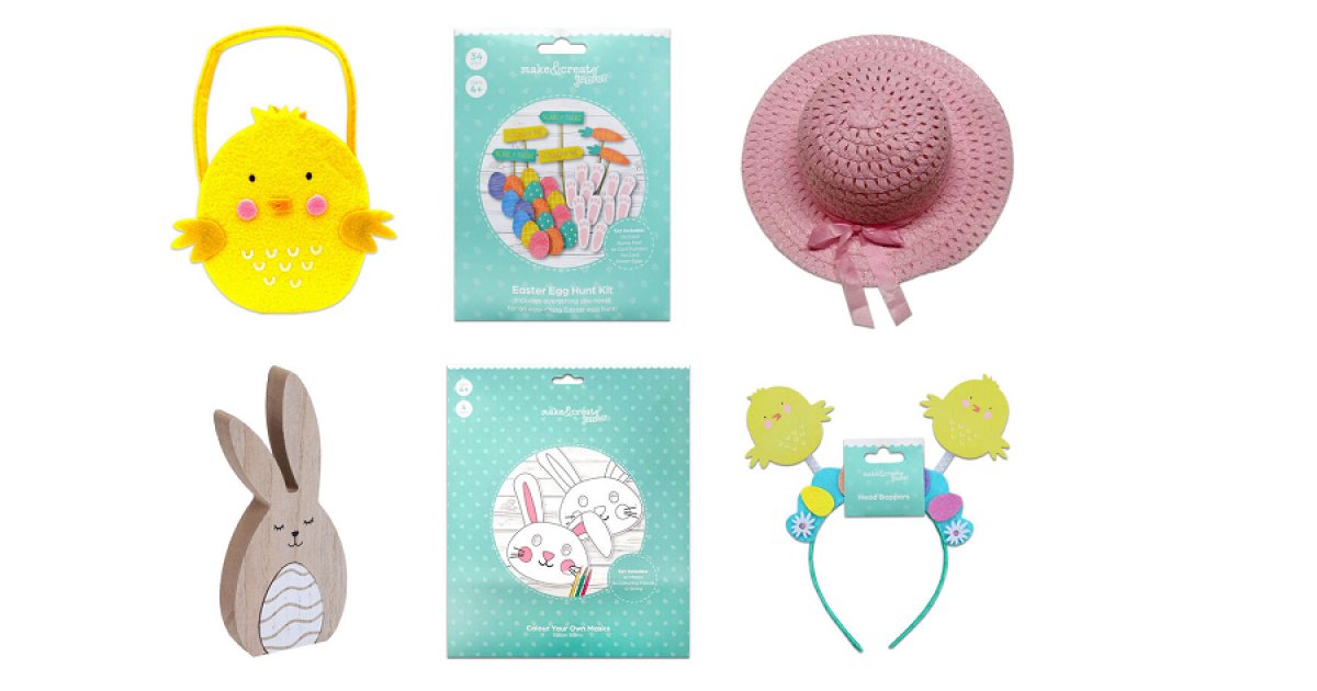 Easter Crafts From 85p With Code @ The Works