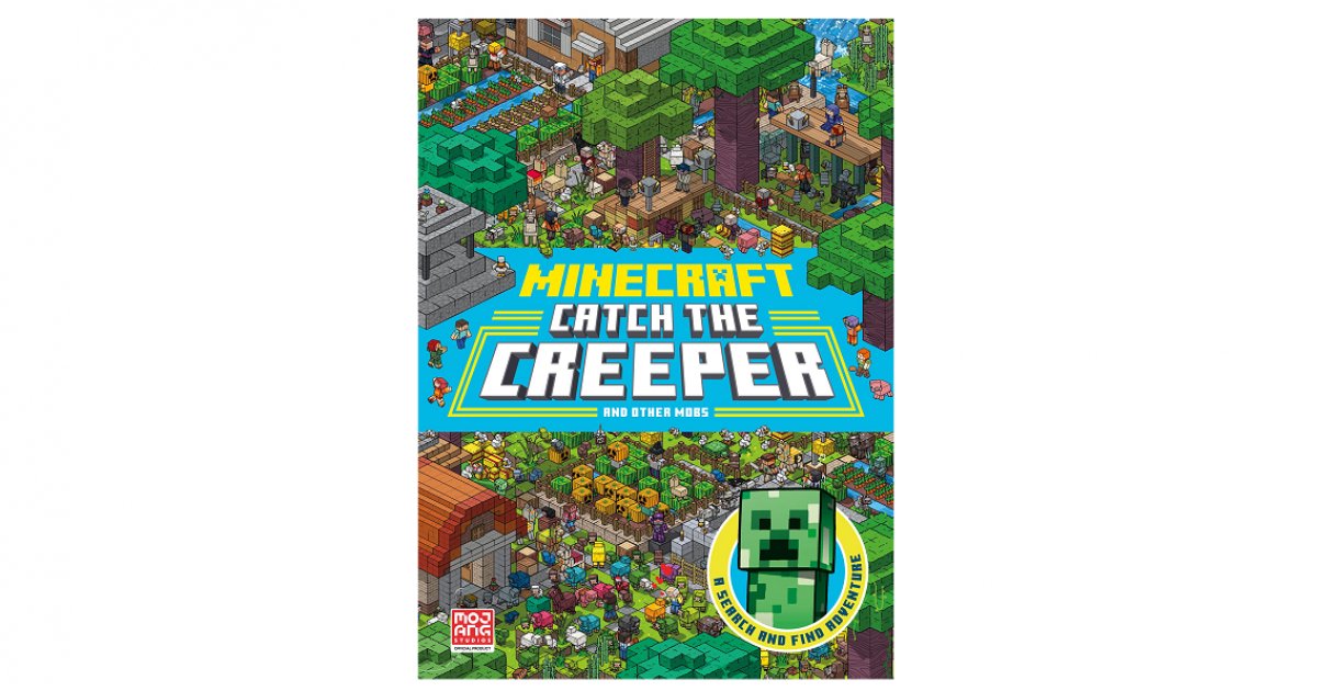 Minecraft Catch the Creeper Search & Find Book £4.50 @ Amazon