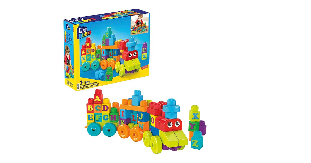 Mega Bloks ABC Learning Train £7.49 @ Amazon