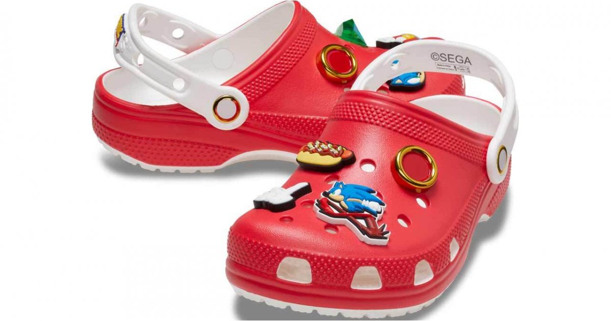 Sonic The Hedgehog Crocs Are Available Now