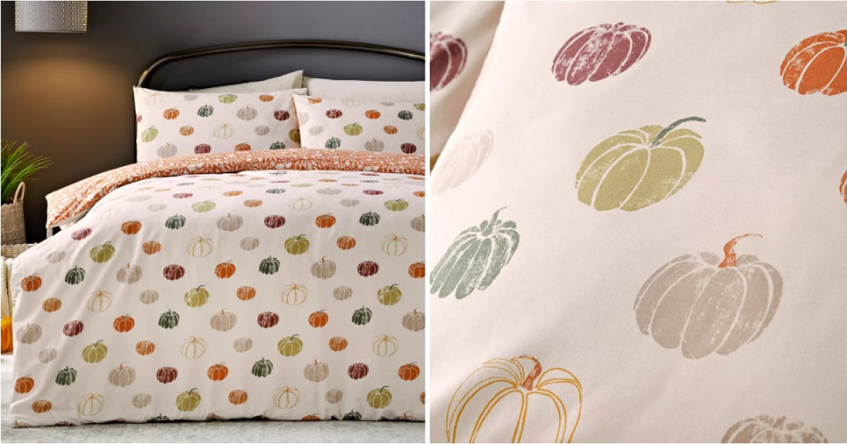 Pumpkin Duvet Covers From £14 @ Matalan