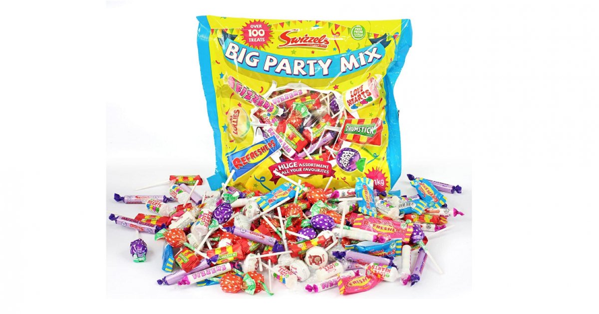 Swizzels Big Party Mix Bag 1.1kg £4.50 @ Amazon