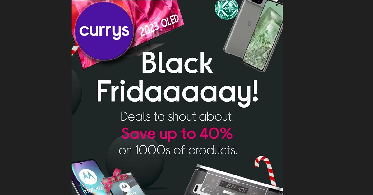 Best Currys Black Friday Deals 2023