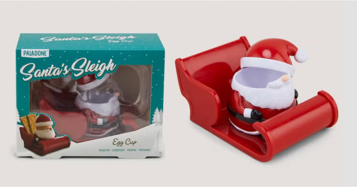 Santa's Sleigh Egg & Toast Set Now £5.52 @ Matalan