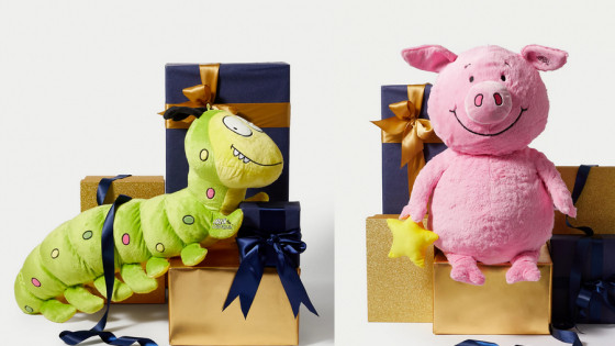 Giant Percy Pig & Colin the Caterpillar Plush Toy £18 @ Marks and Spencer