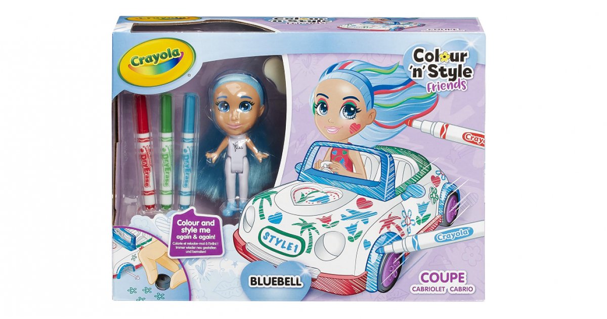Crayola Colour n Style Friends Coupe Playset £6.99 @ Amazon