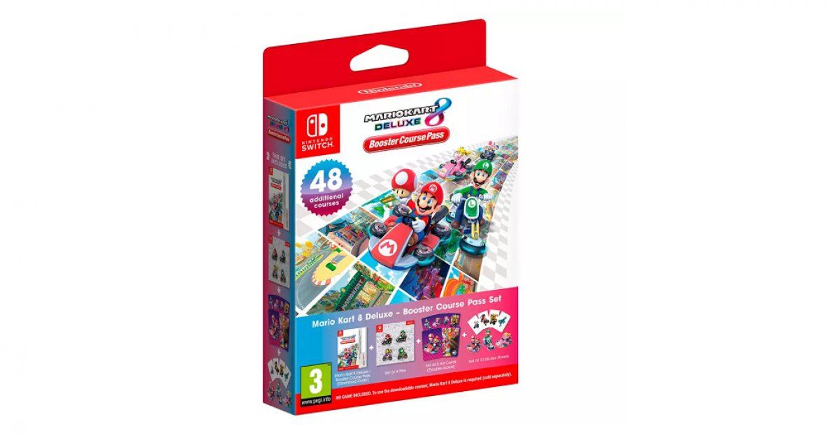 Mario Kart 8 Deluxe Booster Course Pass Set £14.99 @ Argos
