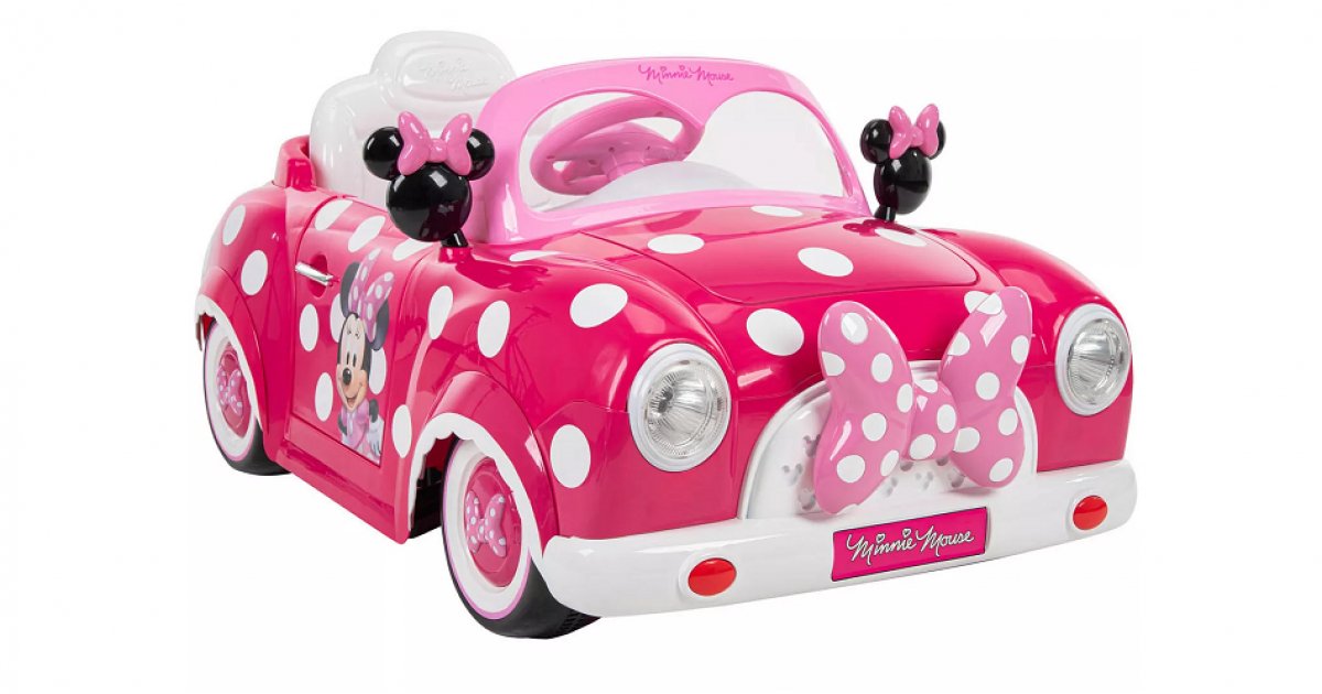 Disney Minnie Mouse Electric Ride On Car £100 @ Halfords