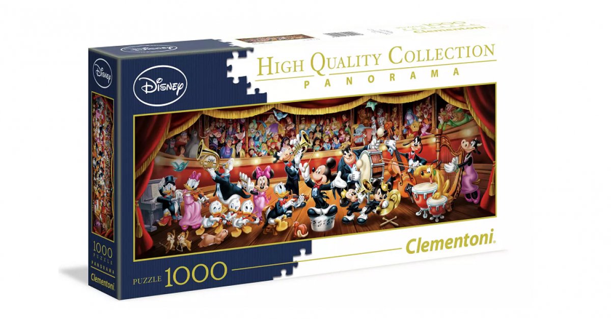 Clementoni Disney 1000 Piece Panorama Puzzle £6.40 @ Amazon / Argos