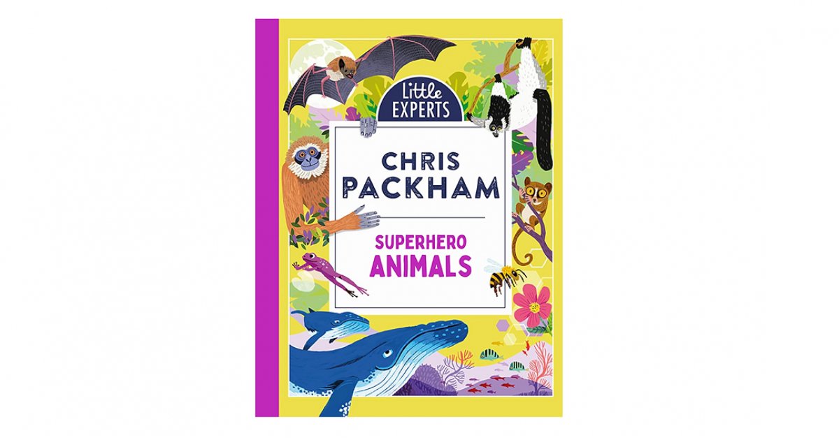 Chris Packham Superhero Animals Hardback Book £2.90 @ Amazon