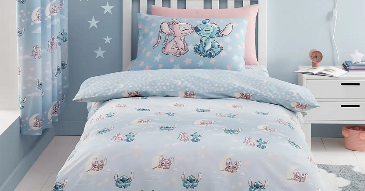Disney Stitch Bedroom Collection From £8 @ Dunelm