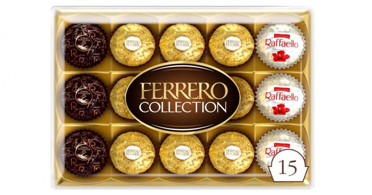 Ferrero Collection Pralines Box of 15 (172g) £4.49 @ Amazon