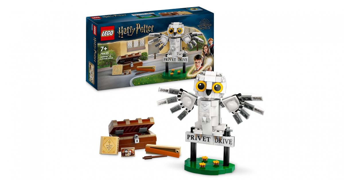 LEGO Harry Potter Hedwig at 4 Privet Drive £12 @ Amazon
