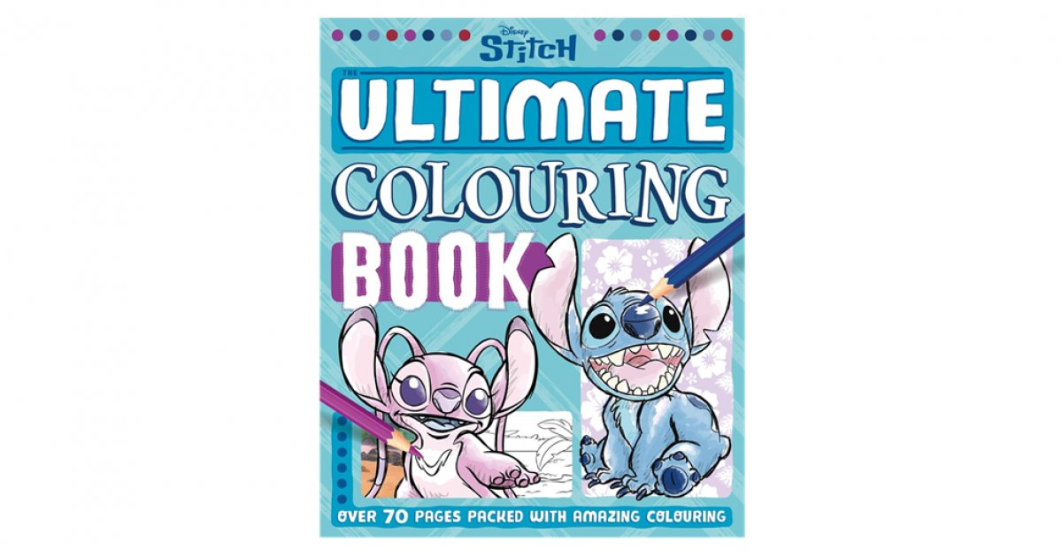 Disney Stitch: The Ultimate Colouring Book £2.85 @ Amazon