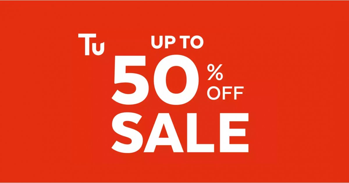 Up To 50% Off Tu Clothing Sale @ Argos / Tu Clothing