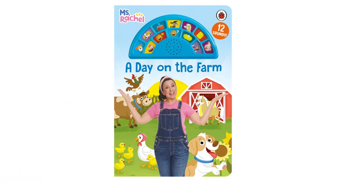 Ms Rachel: A Day on the Farm: An Interactive Read and Listen Sound Book ...