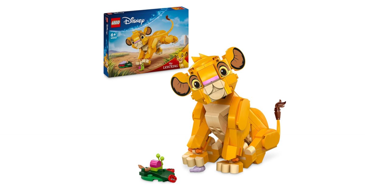 LEGO Disney Simba the Lion King Cub 43243 £11.99 @ Amazon