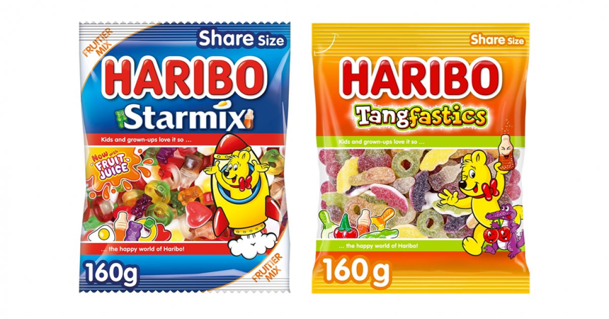 Haribo Starmix, Tangfastics or Supermix 160g 85p @ Amazon