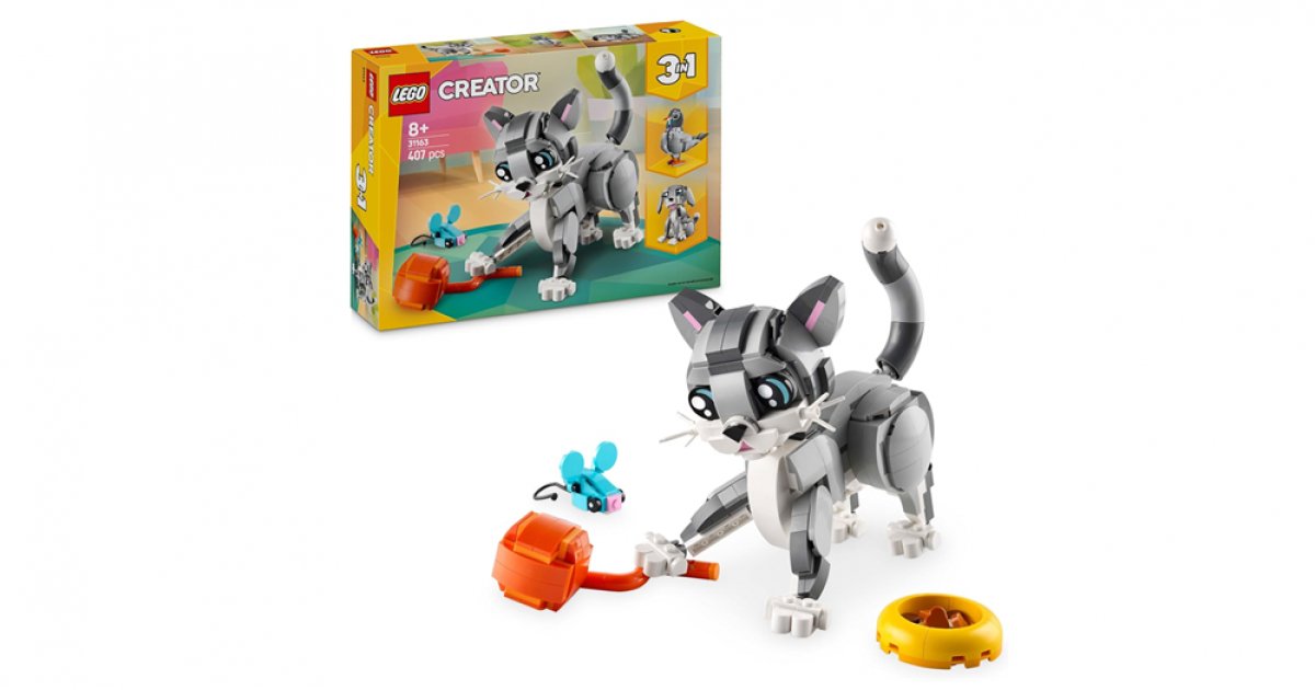LEGO Creator 3in1 Playful Cat £12 @ Amazon