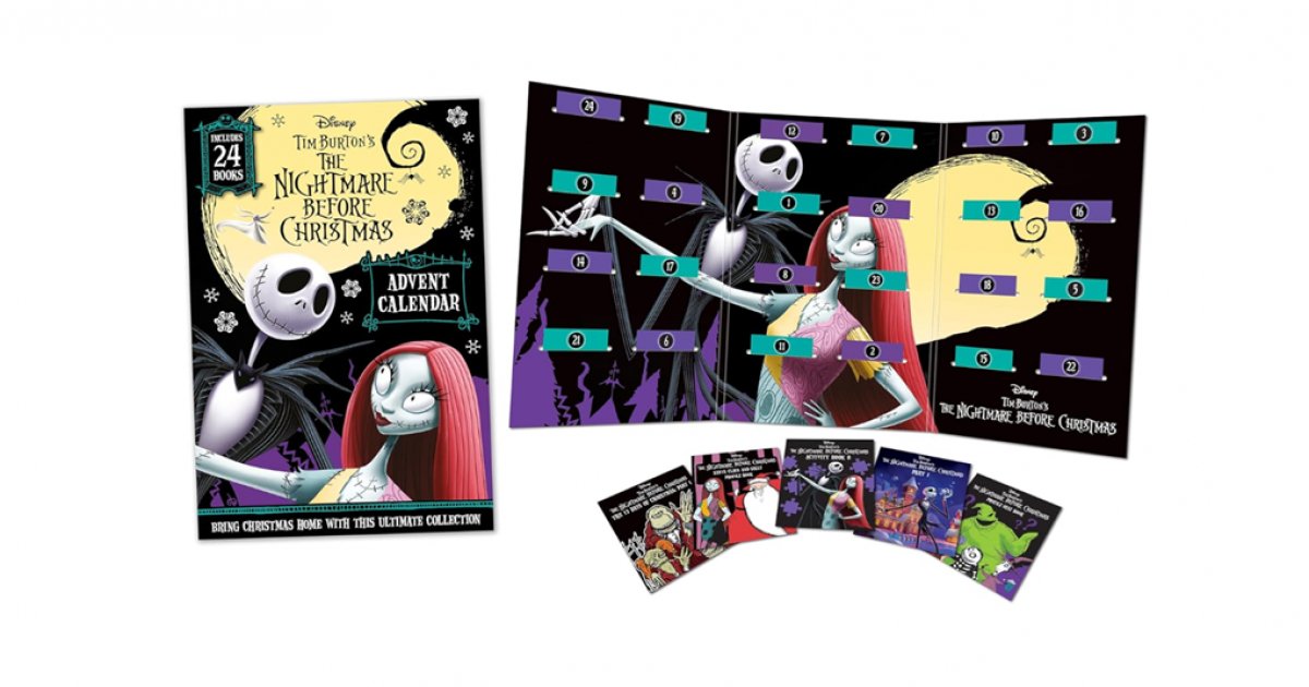 Disney Tim Burton’s The Nightmare Before Christmas Book Advent Calendar ...