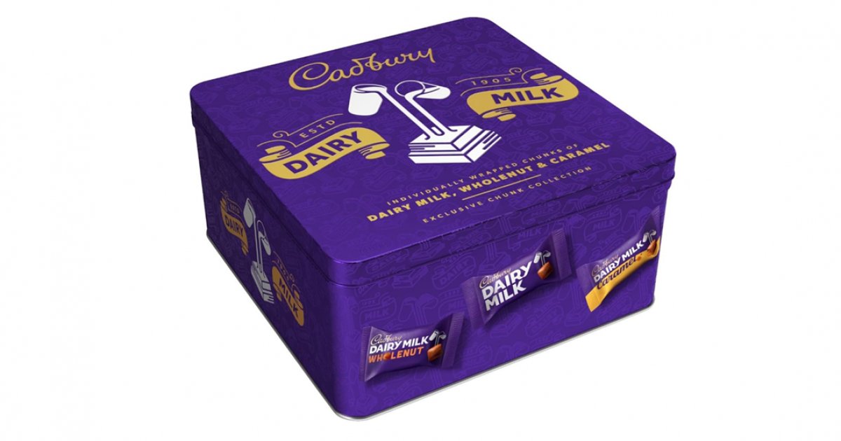 Cadbury Dairy Milk Exclusive Chunk Collection Tin 360g £5.30 @ Amazon