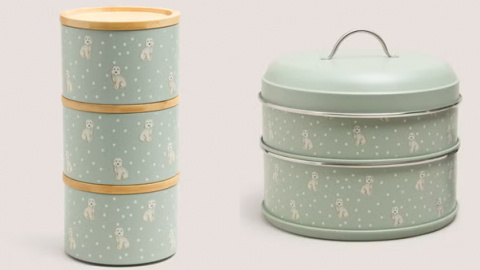 Cockapoo Stackable Canisters & Cake Tin @ Matalan