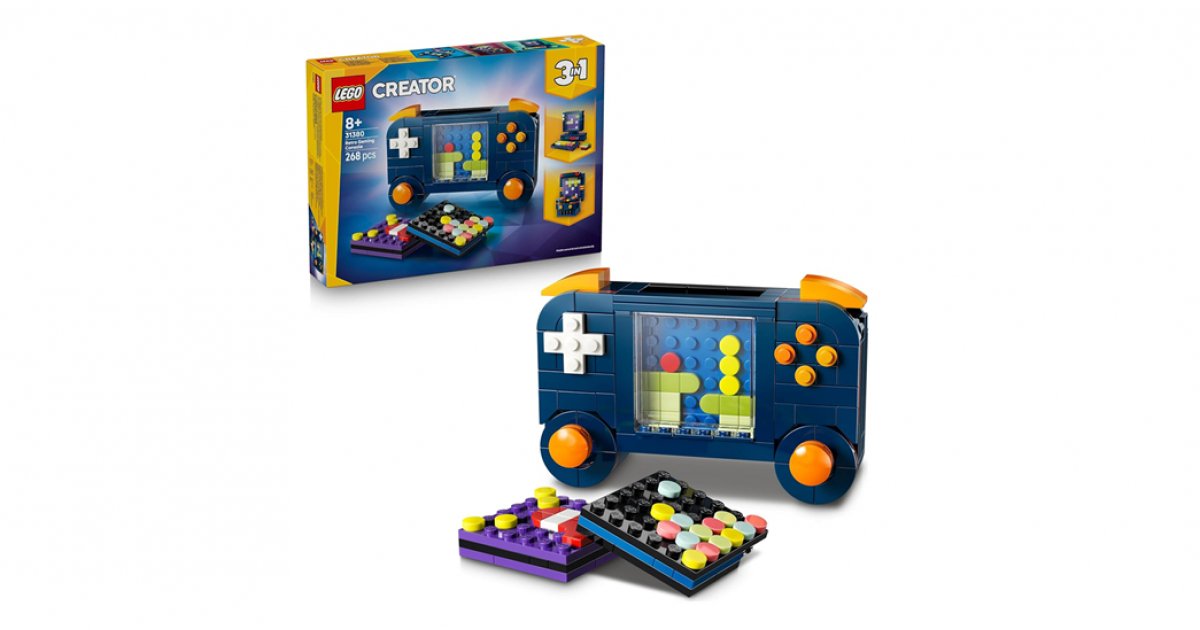 LEGO Creator 3in1 Retro Gaming Console £16.19 @ Amazon