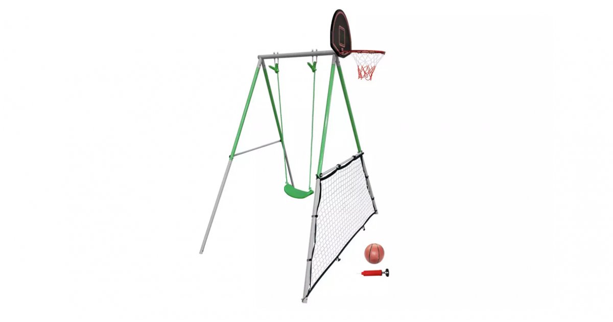 Sportspower Swing with Rebound Net and Basketball Hoop £32 @ Argos