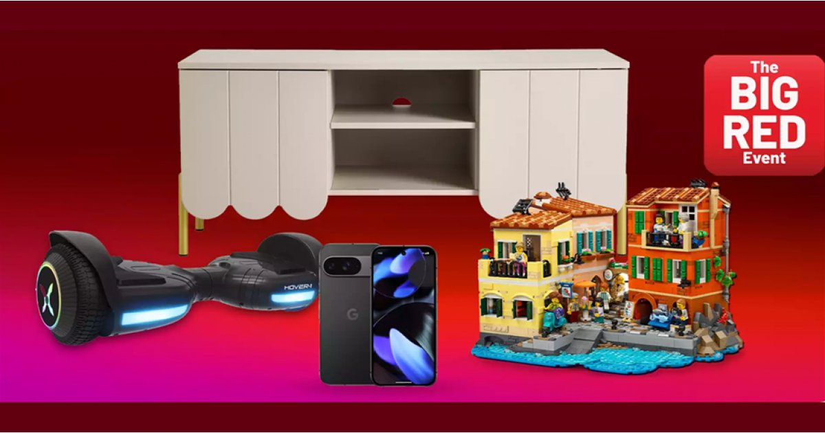 The Big Red Event: Up To 50% Off Selected Items with codes @ Argos