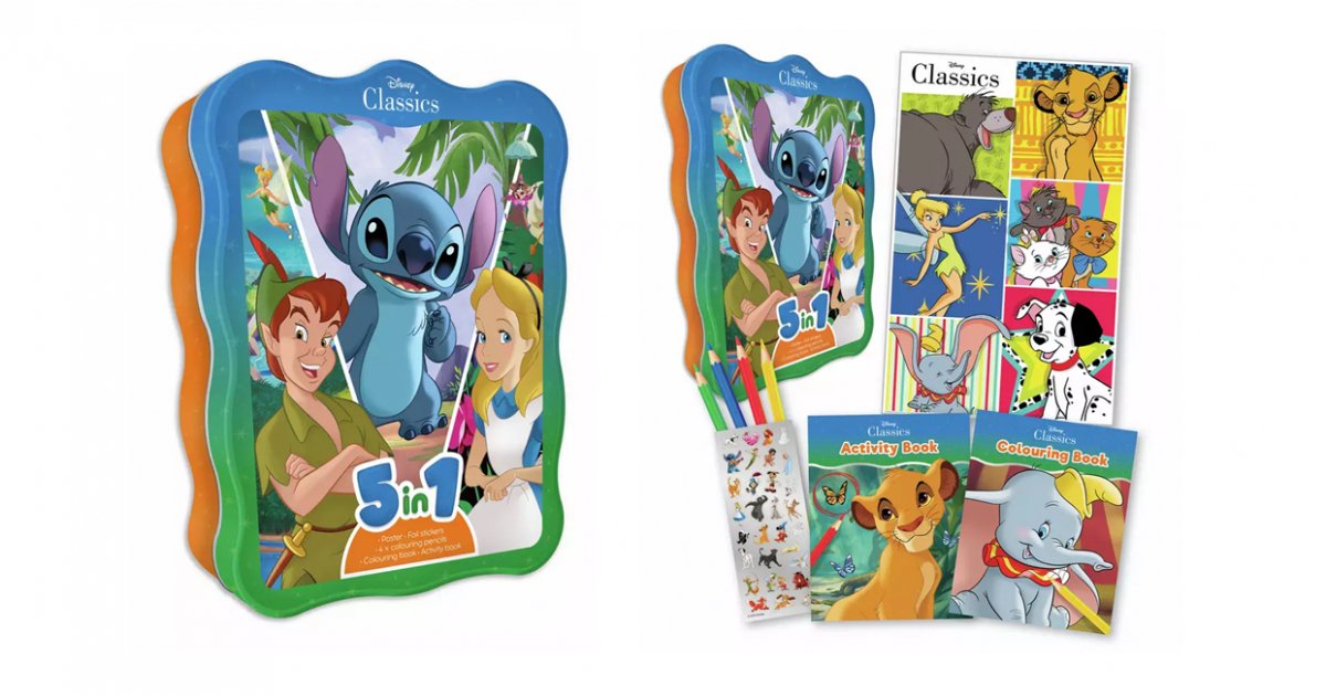 Disney Classics 5-in-1 Activity Kit £3.50 @ The Works