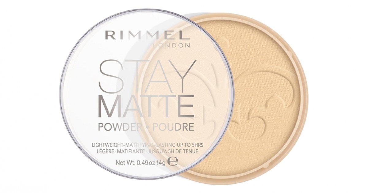 Rimmel London Stay Matte Pressed Powder Transparent 90p @ Amazon
